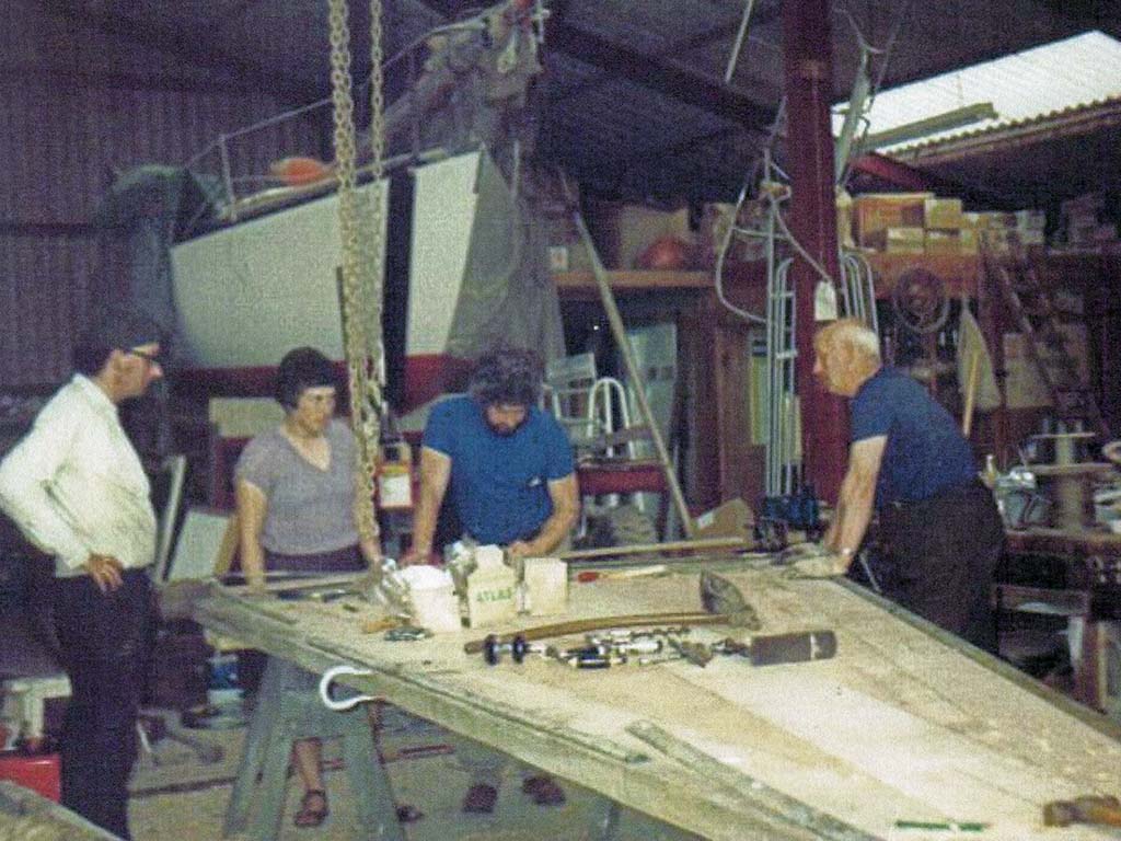 amy_new_leeboards_04 | Humber Keel and Sloop